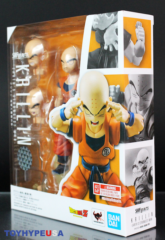 S.H. Figuarts Dragon Ball Z Krillin (Earth’s Stongest Man) Figure Review