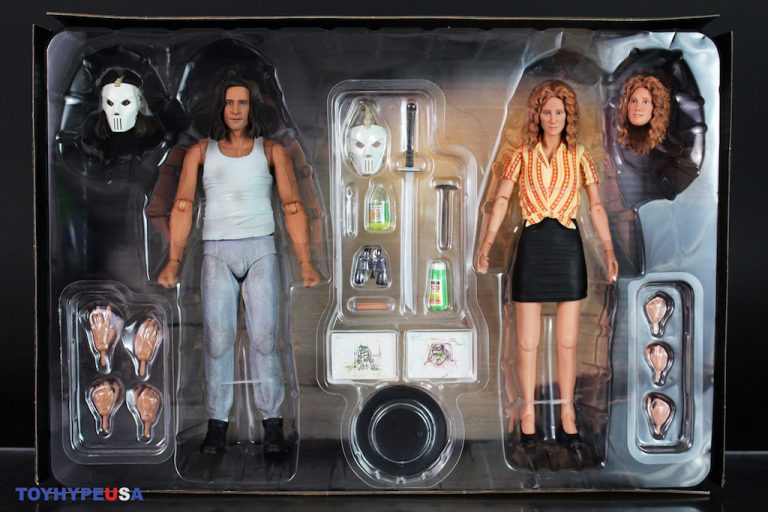 NECA Toys Teenage Mutant Ninja Turtles 1990 Casey Jones & April O'Neil ...