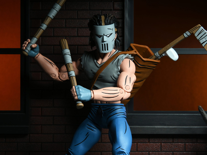 NECA TMNT Ultimate Casey Jones & Ultrom (Mirage Comics) & Splinter as ...