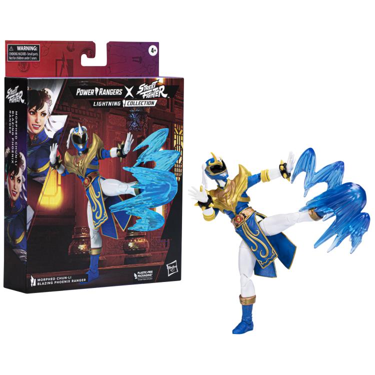 Hasbro Power Rangers X Street Fighter Lightning Collection Morphed Chun ...