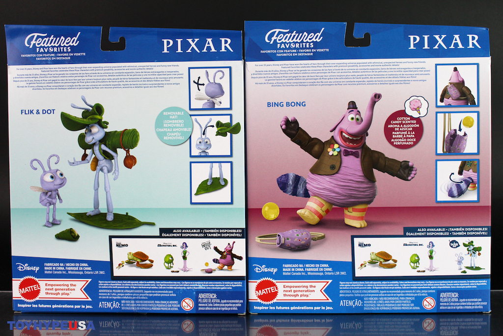 Mattel - Disney Pixar Featured Favorites: Finding Nemo, A Bug’s Life ...
