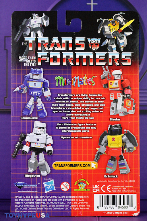 Diamond Select Toys Transformers Minimates Wave 2 Figure Review