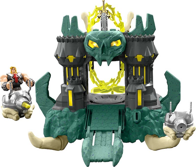 Mattel - Masters of the Universe He-Man & Castle Grayskull Playset Set ...
