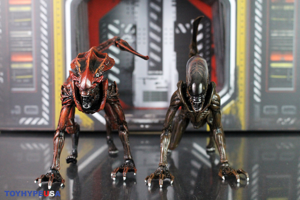 NECA Toys Aliens: Fireteam Elite - Prowler & Runner Alien Figures Review