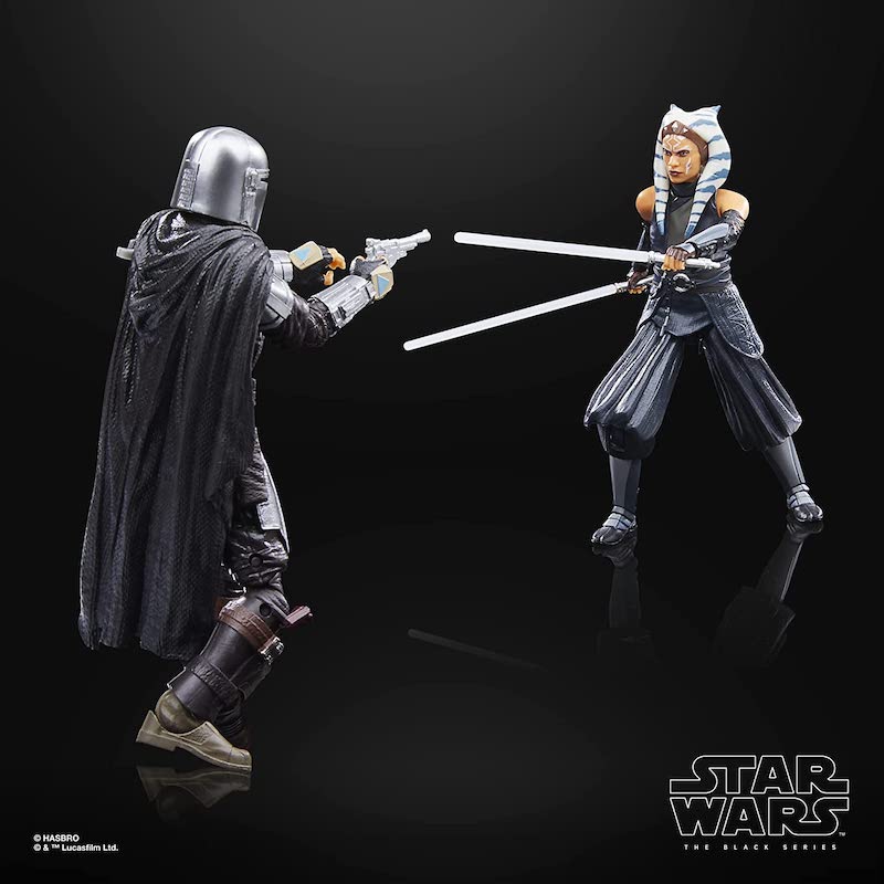 Hasbro Star Wars Black Series 6" Amazon Exclusive Mandalorian, Ahsoka ...