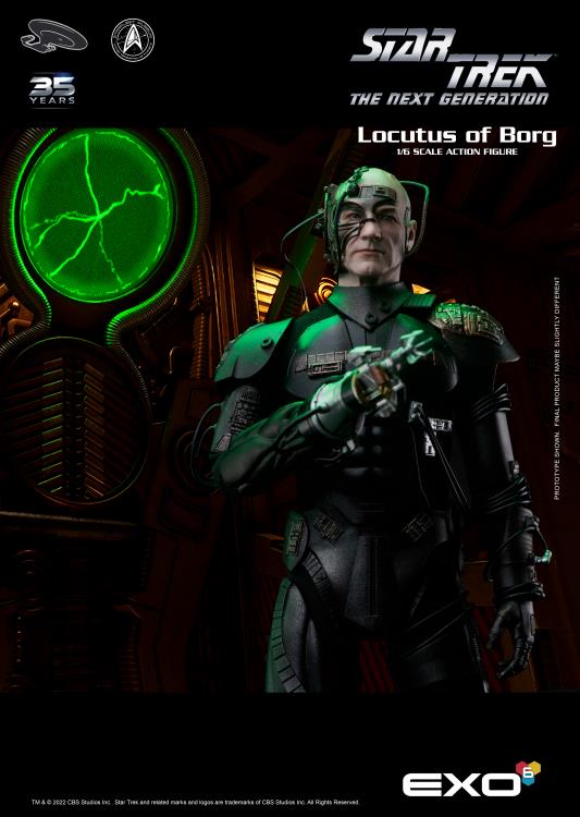 Exo-6 - Star Trek: The Next Generation Locutus of Borg (Picard) Sixth ...