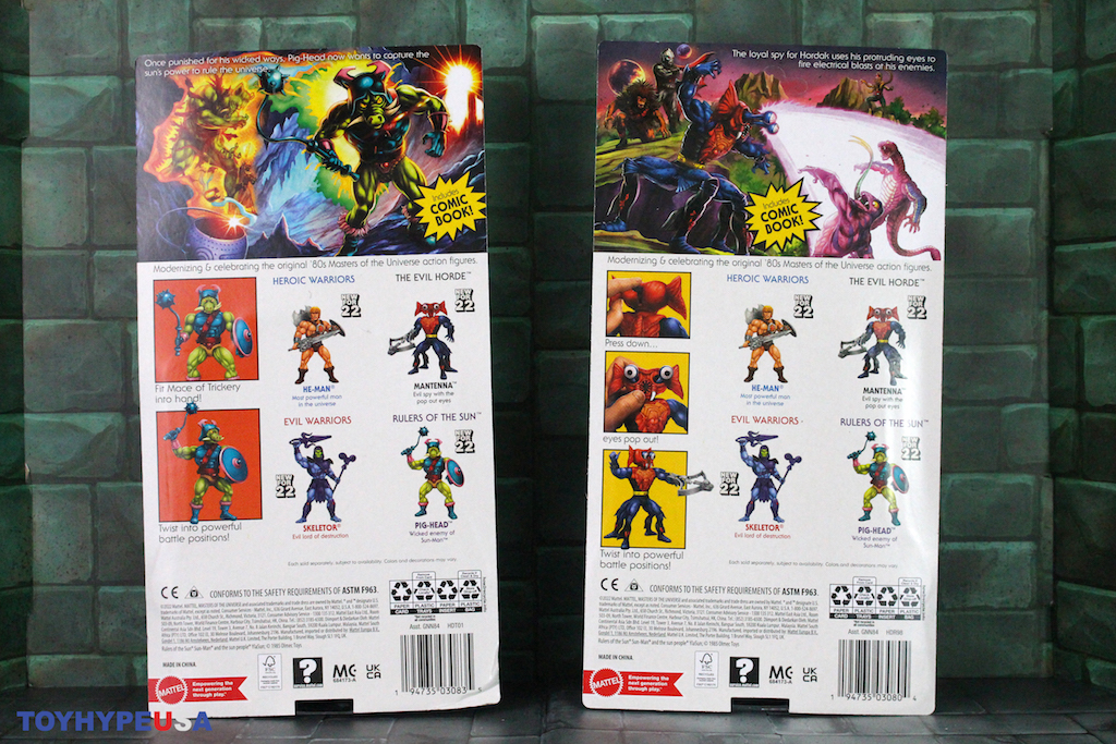 Mattel - Masters of the Universe: Origins 200X He-Man, 200x Skeletor ...