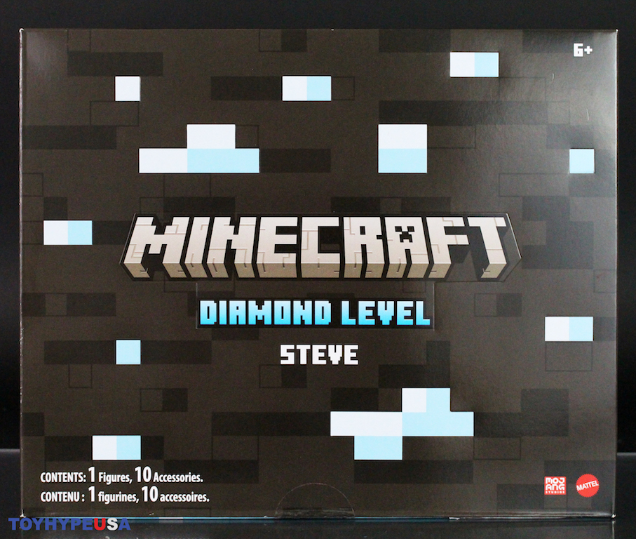 SDCC 2022 - Mattel Minecraft Diamond Level Steve Collector Figure Review