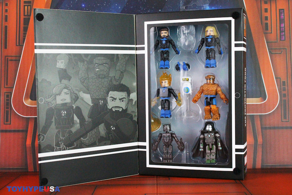 Diamond Select Toys - Marvel Minimates Fantastic Four Deluxe Box Set Review