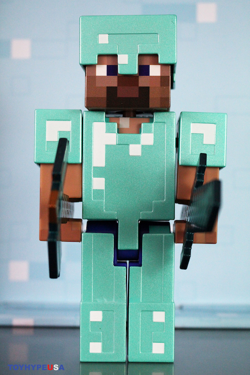 SDCC 2022 - Mattel Minecraft Diamond Level Steve Collector Figure Review
