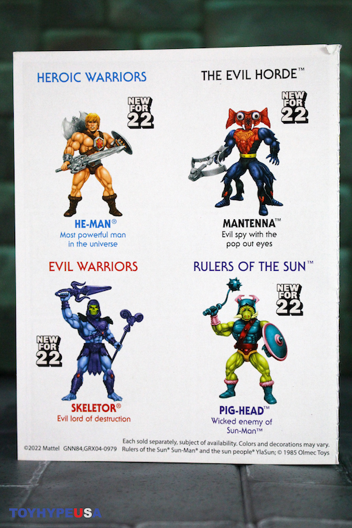 Mattel - Masters of the Universe: Origins 200X He-Man, 200x Skeletor ...