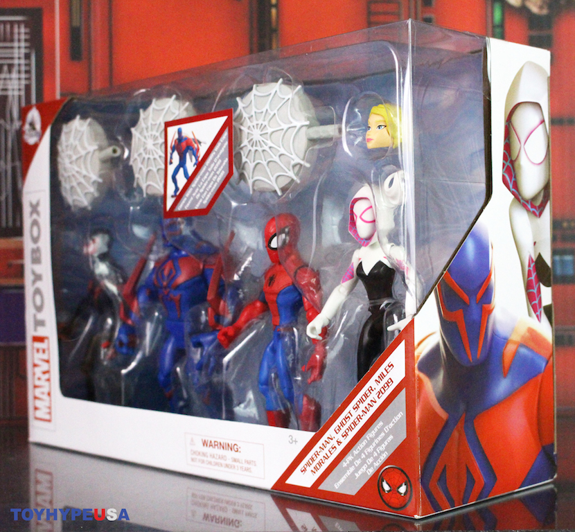 shopDisney - Marvel Toy Box - Spider-Man Figure Set Review