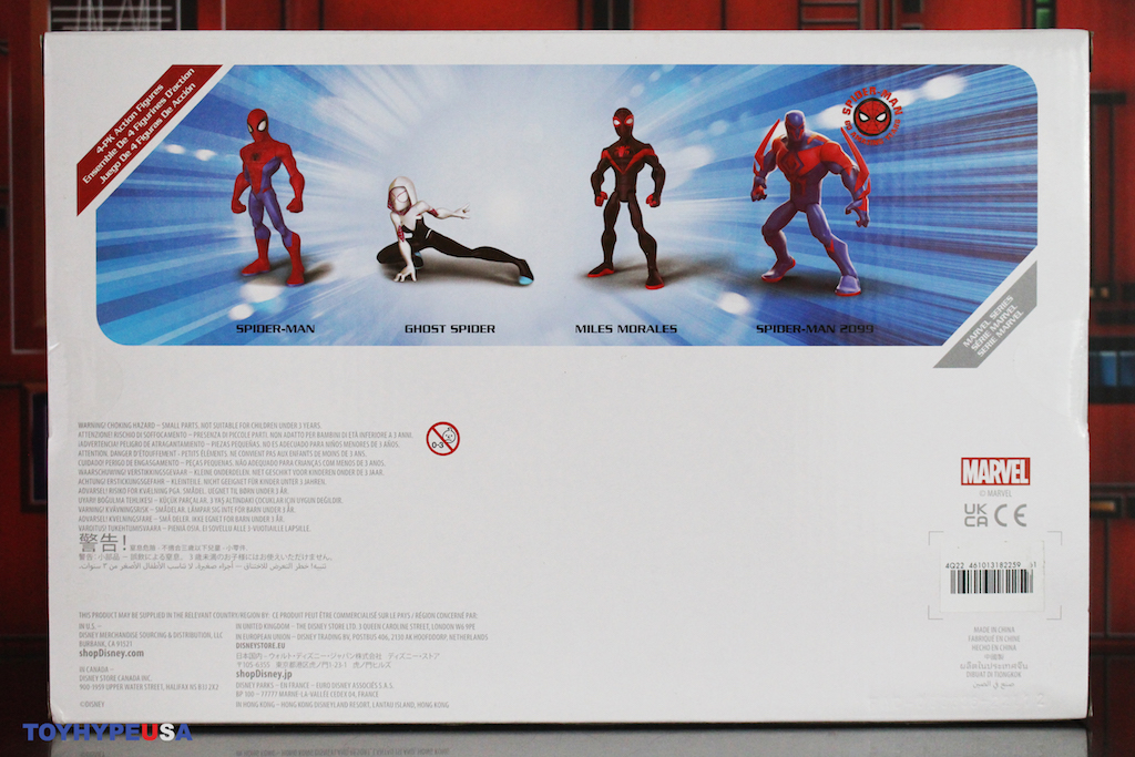 shopDisney - Marvel Toy Box - Spider-Man Figure Set Review
