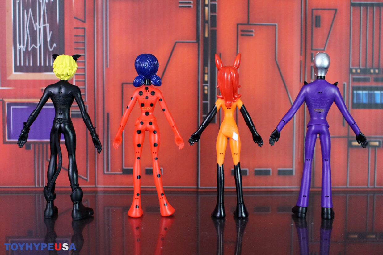 TCG Toys - Miraculous & Sonic The Hedgehog Bend-Ems Figures Review