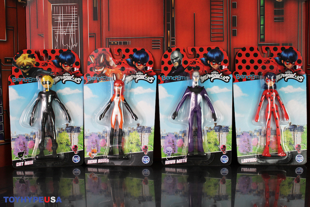 TCG Toys - Miraculous & Sonic The Hedgehog Bend-Ems Figures Review