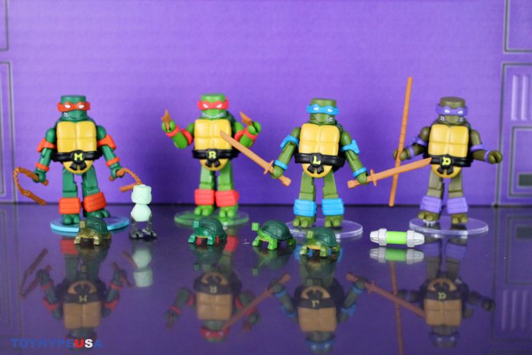 Diamond Select Toys Teenage Mutant Ninja Turtles Retro Minimates Box ...