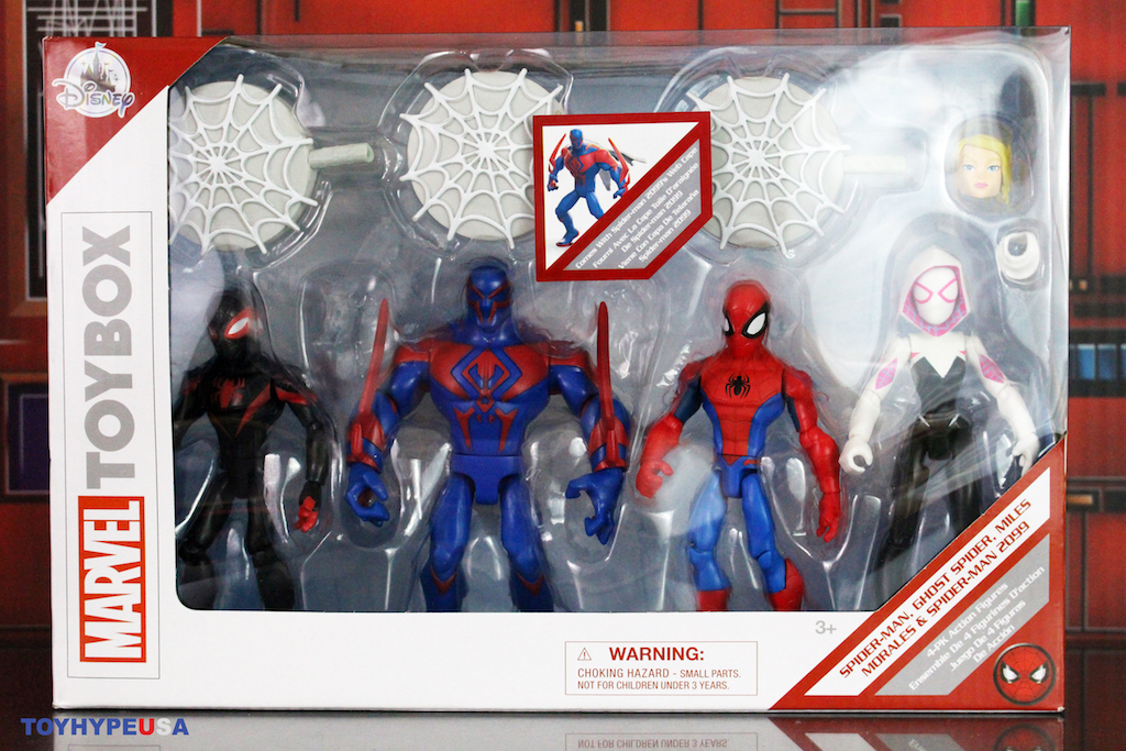 shopDisney - Marvel Toy Box - Spider-Man Figure Set Review