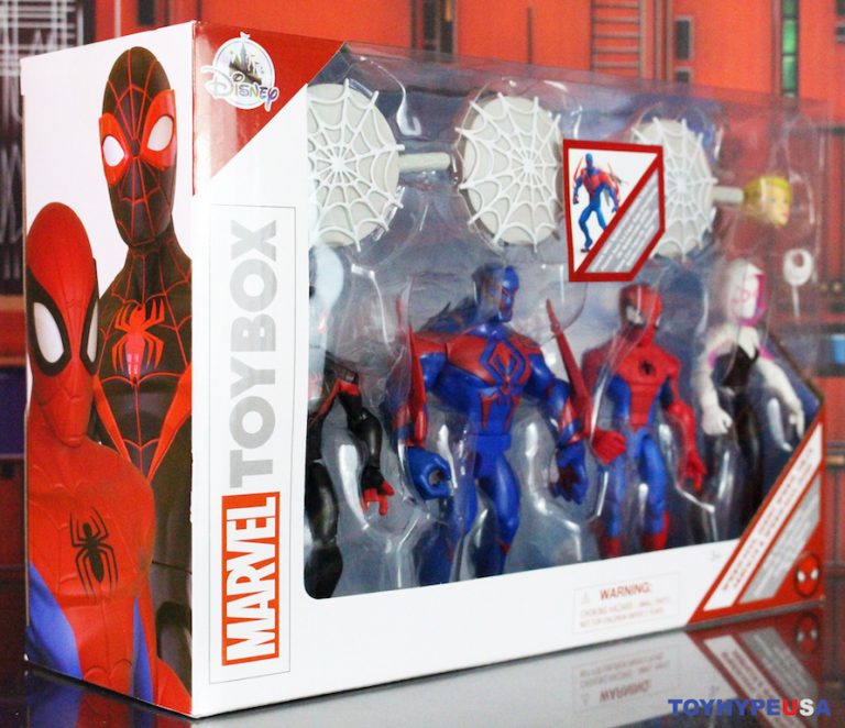 shopDisney - Marvel Toy Box - Spider-Man Figure Set Review