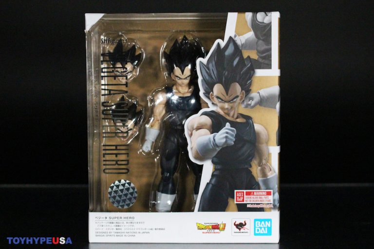 S.H. Figuarts Dragon Ball Super: SUPER HERO Vegeta Figure Review