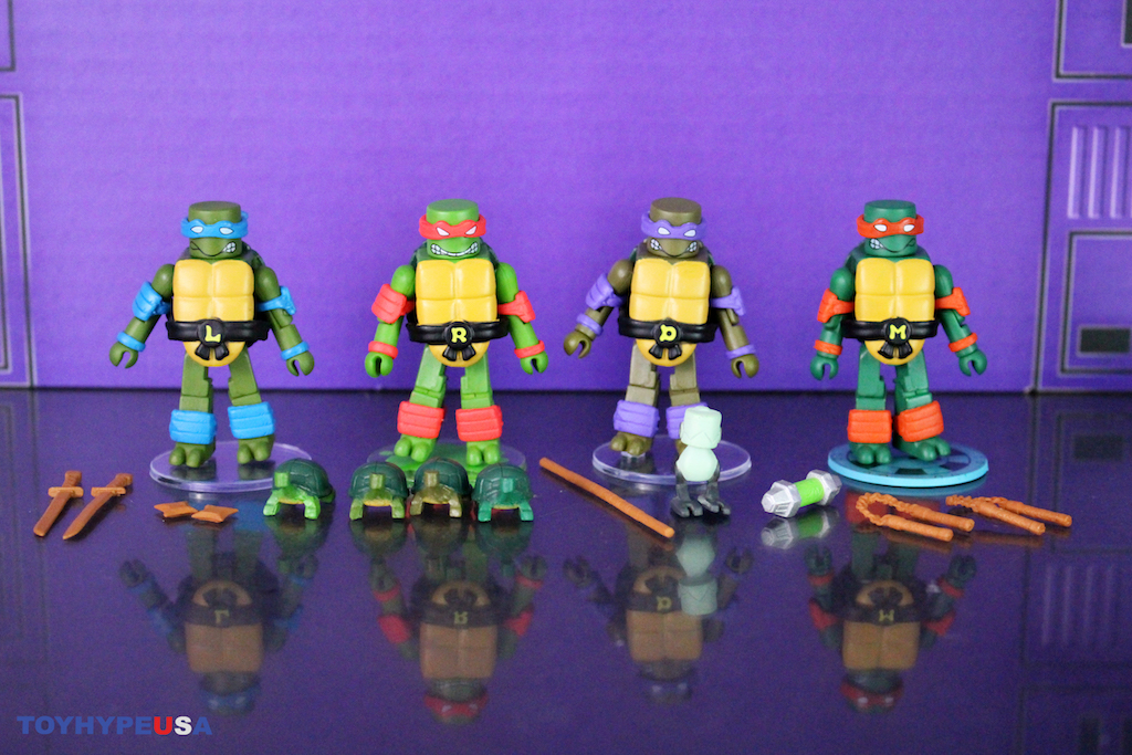 Diamond Select Toys Teenage Mutant Ninja Turtles Retro Minimates Box ...