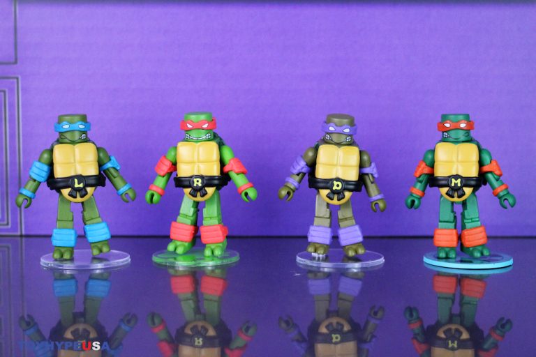 Diamond Select Toys Teenage Mutant Ninja Turtles Retro Minimates Box ...