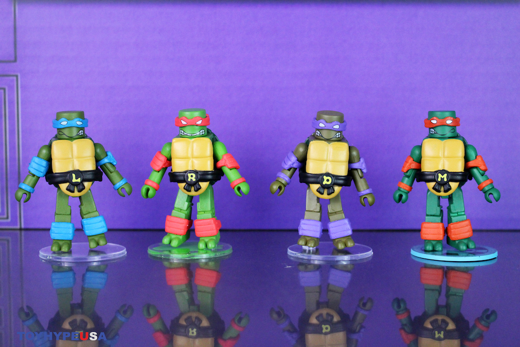 Diamond Select Toys Teenage Mutant Ninja Turtles Retro Minimates Box ...