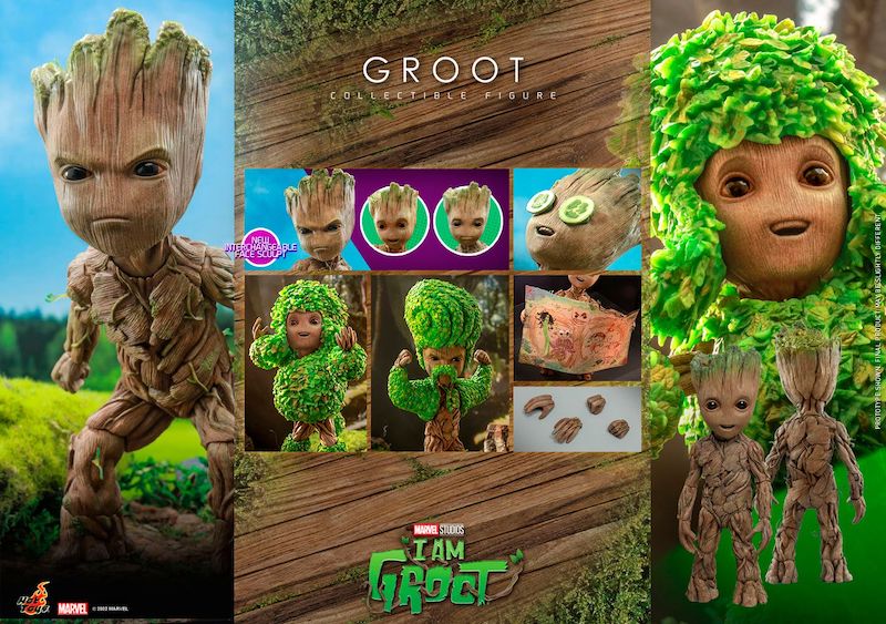Hot Toys Disney+ I Am Groot Life-Size Groot Figure Pre-Orders