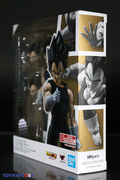 S.H. Figuarts Dragon Ball Super: SUPER HERO Vegeta Figure Review