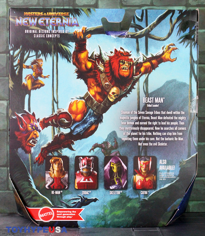 Mattel - Masters of the Universe Masterverse New Eternia Deluxe Beast ...