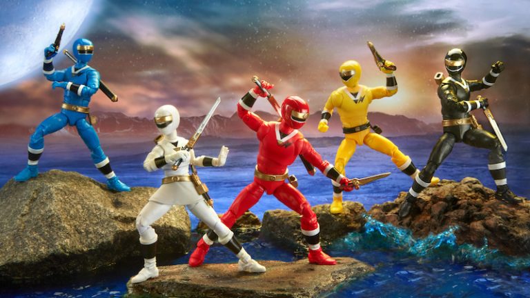 Hasbro Power Rangers Lighting Collection 5-Pack Alien Rangers Box Set ...