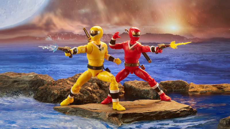 Hasbro Power Rangers Lighting Collection 5-Pack Alien Rangers Box Set ...