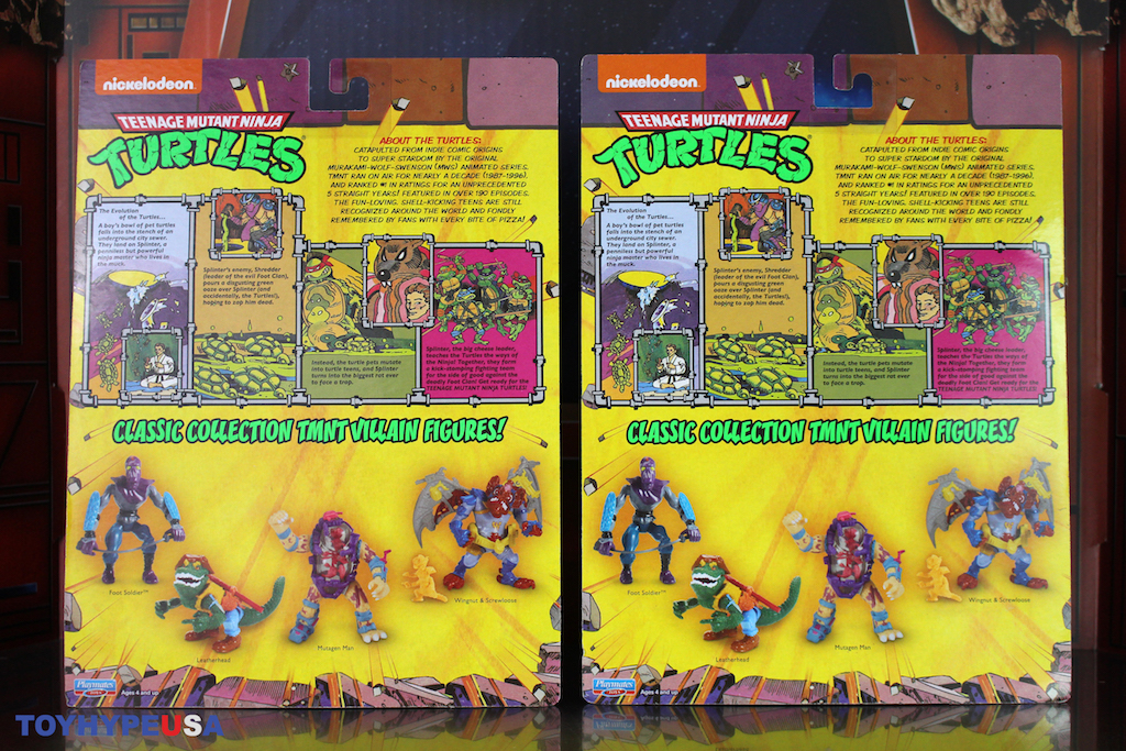 Playmates Toys Teenage Mutant Ninja Turtles Classic Cohort Collection 4 ...