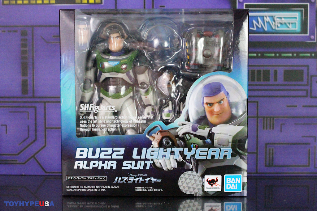 Tamashii Nations - Lightyear - S.H.Figuarts Buzz Lightyear Alpha Suit ...