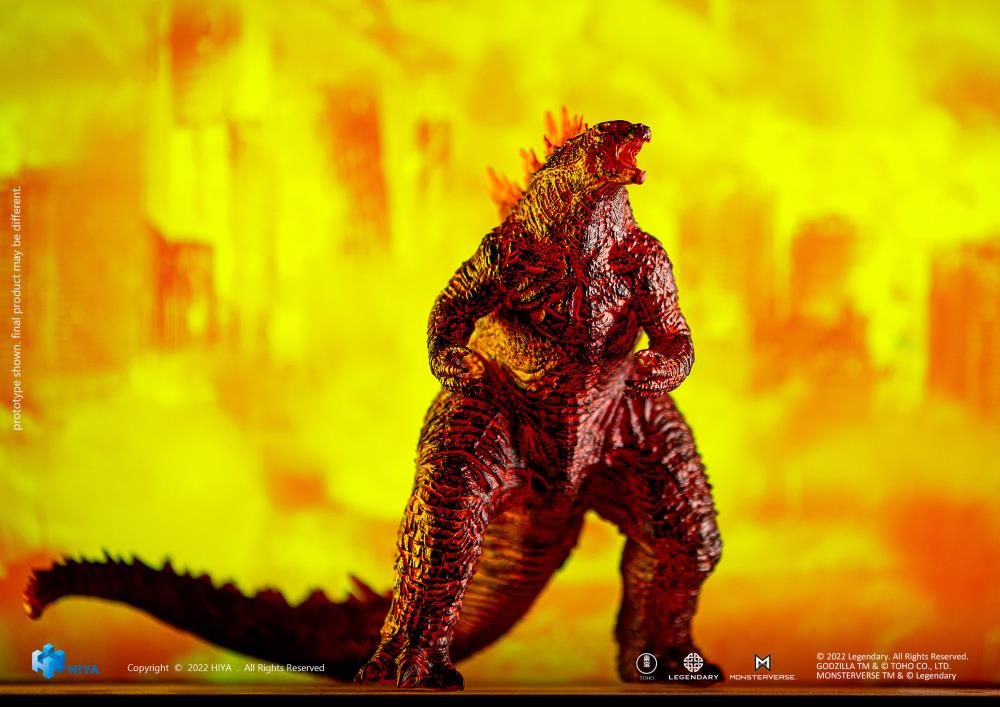 Hiya Toys - Godzilla: King of the Monsters Stylist Series Burning ...