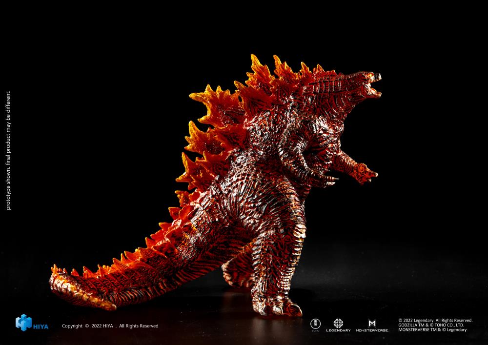 Hiya Toys - Godzilla: King of the Monsters Stylist Series Burning Godzilla Exclusive Figure