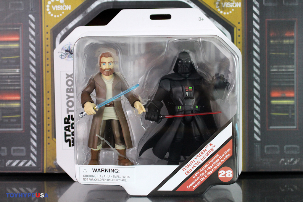 shopDisney: Star Wars Toy Box Darth Vader & Obi-Wan Kenobi Set Review