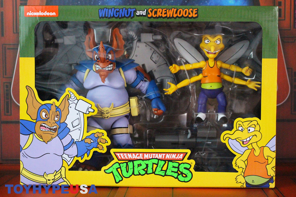 NECA Toys Teenage Mutant Ninja Turtles Classic Collection Wingnut ...