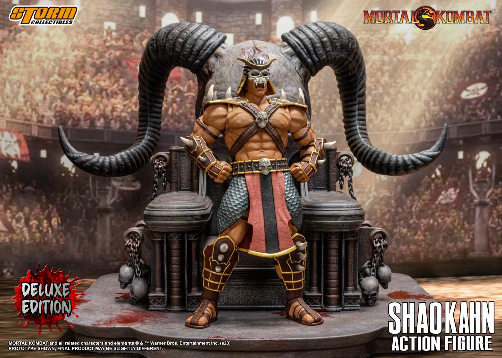 Storm Collectibles Mortal Kombat Shao Kahn 1/12 Scale BBTS Exclusive ...