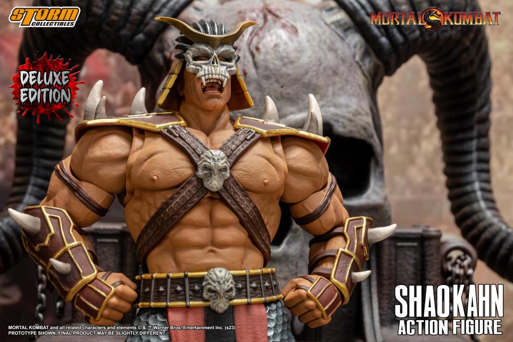 Storm Collectibles Mortal Kombat Shao Kahn 1/12 Scale BBTS Exclusive ...