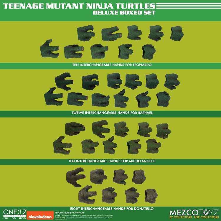 Mezco Toyz One:12 Collective Teenage Mutant Ninja Turtles Deluxe Box Set