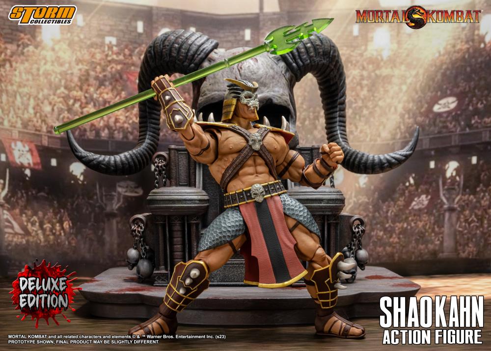 Storm Collectibles Mortal Kombat Shao Kahn 1/12 Scale BBTS Exclusive ...
