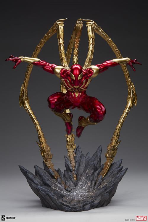 Sideshow Collectibles Marvel Comics Iron Spider Premium Format Figure ...