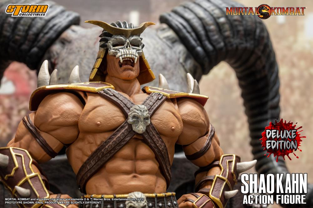 Storm Collectibles Mortal Kombat Shao Kahn 1/12 Scale BBTS Exclusive ...