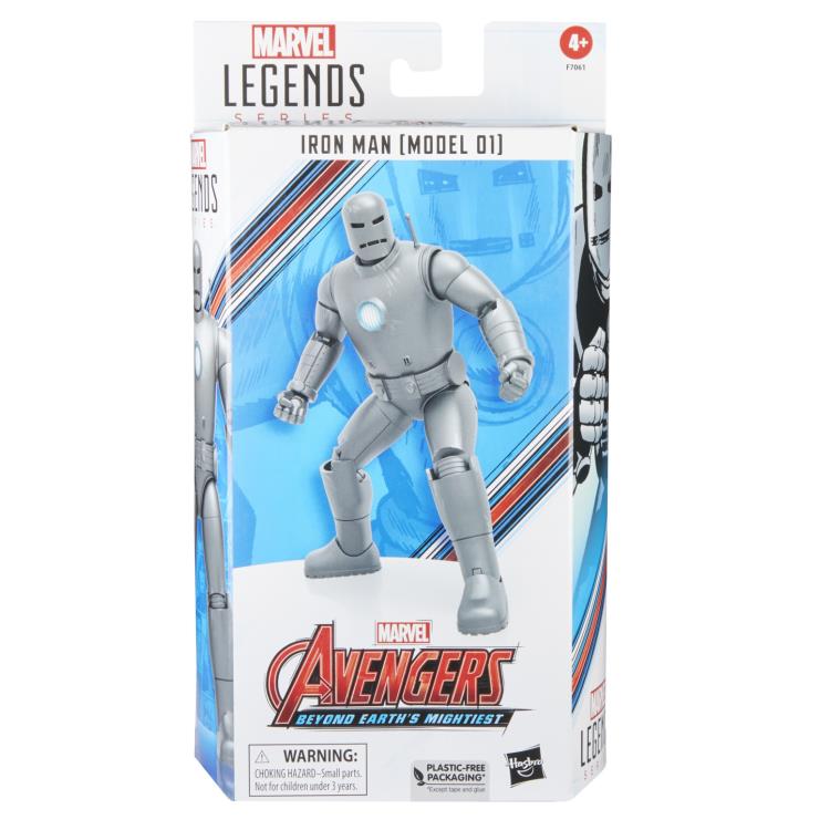 Hasbro Marvel Legends Iron Man (Model 01) The Avengers 60th Anniversary ...