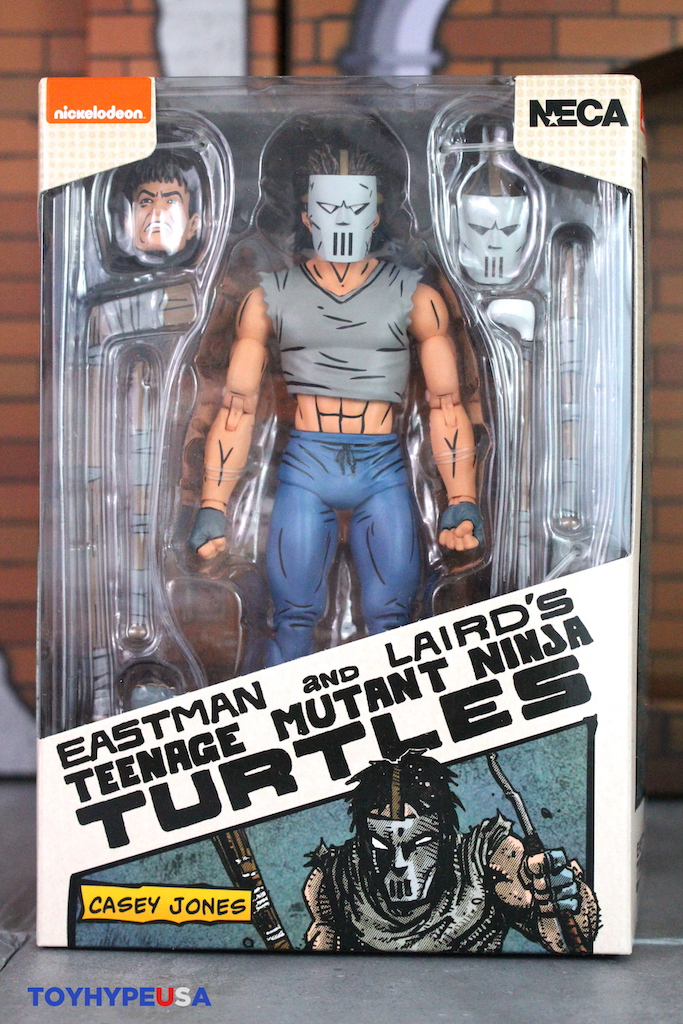 NECA Toys Teenage Mutant Ninja Turtles Mirage Comics Ultimate Casey ...
