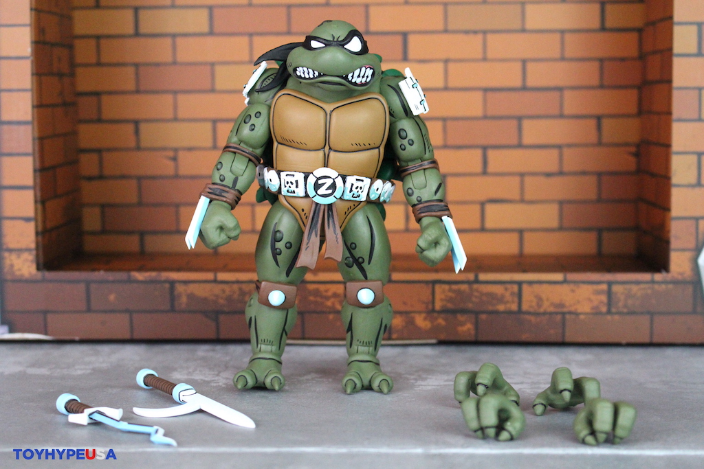 NECA Toys Teenage Mutant Ninja Turtles Adventures Slash Figure Review