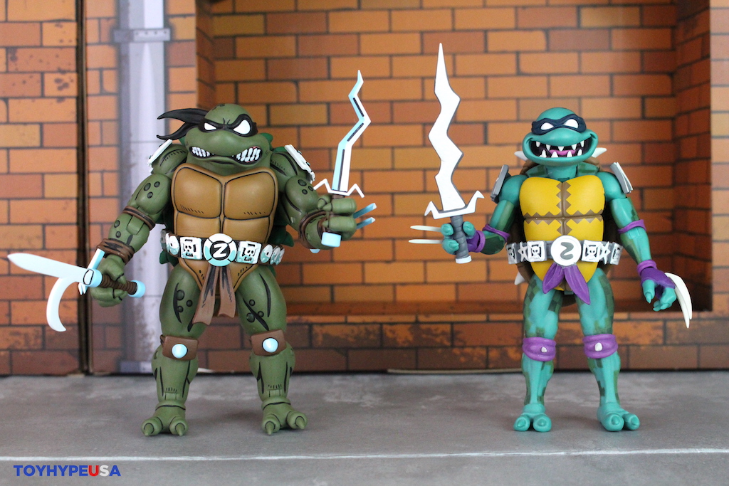 NECA Toys Teenage Mutant Ninja Turtles Adventures Slash Figure Review