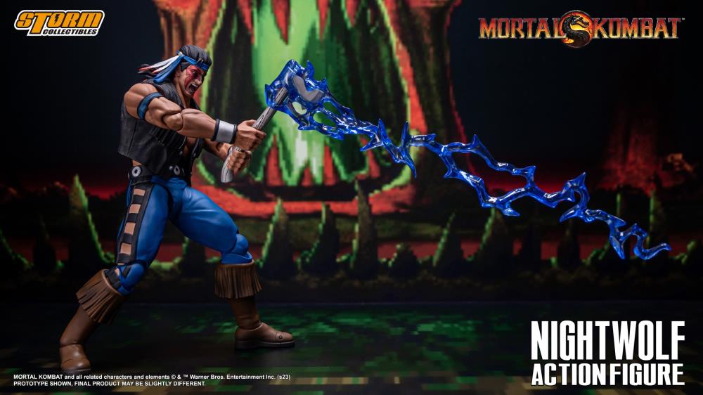 Storm Collectibles Mortal Kombat Nightwolf 1/12 Scale BBTS Exclusive ...