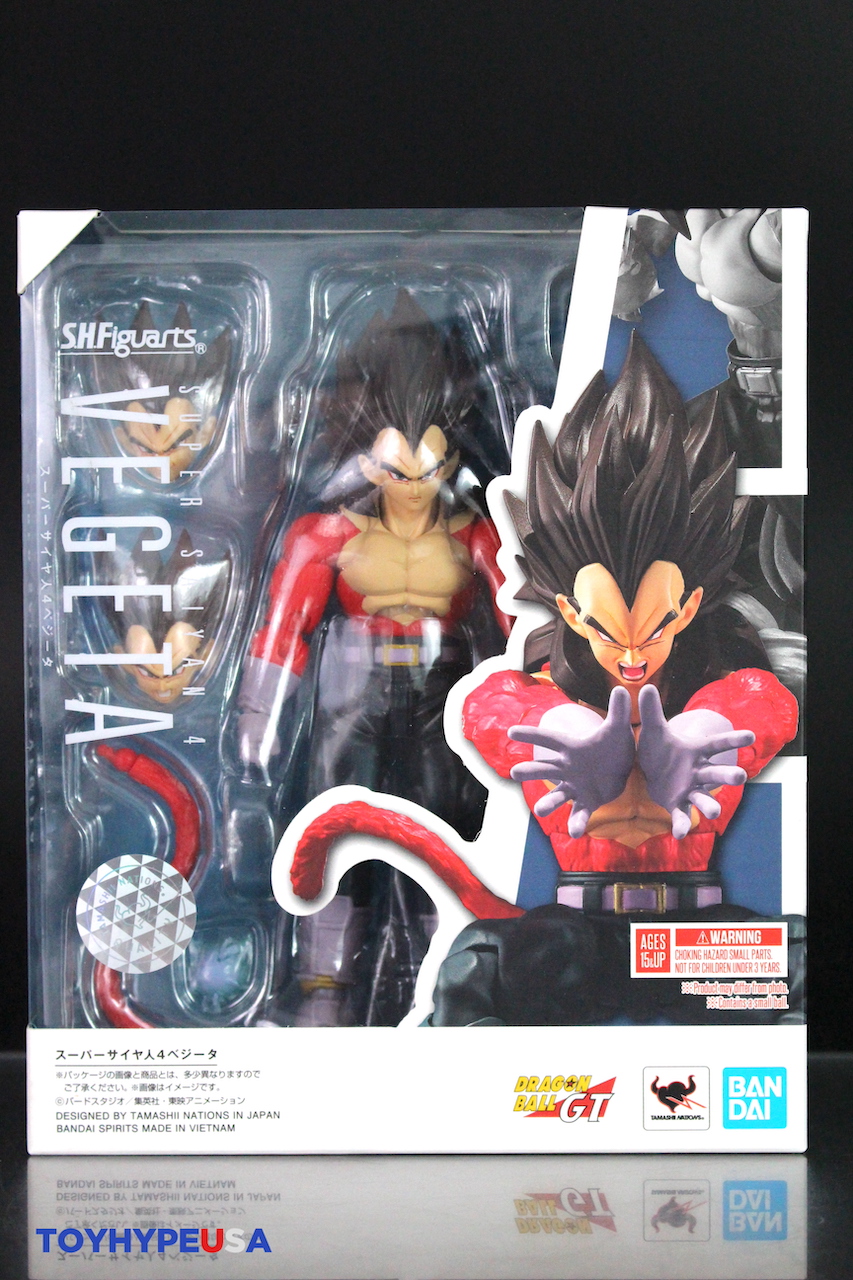 S.H. Figuarts Dragon Ball GT Super Saiyan 4 Vegeta Figure Review