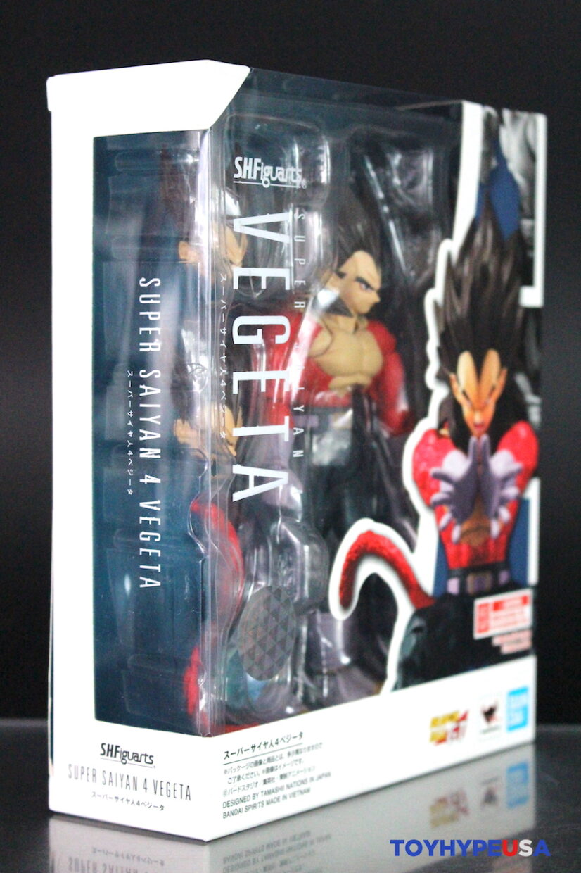 S.H. Figuarts Dragon Ball GT Super Saiyan 4 Vegeta Figure Review